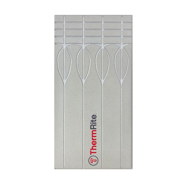 Routed Dry Screed Overlay Board with Turns – ThermRite Shop