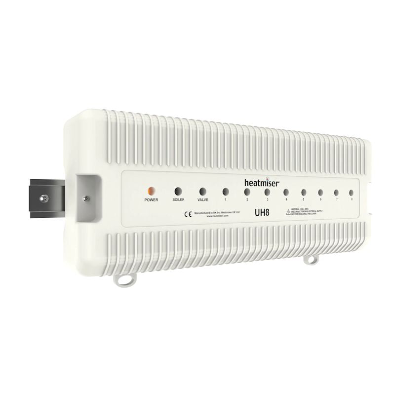 Heatmiser UH8 – 8 Zone Wiring Centre for Underfloor Heating – ThermRite ...